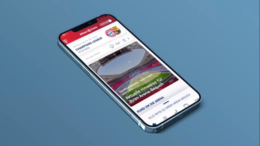 Allianz Arena App – Mobile Tickets | Seitwerk